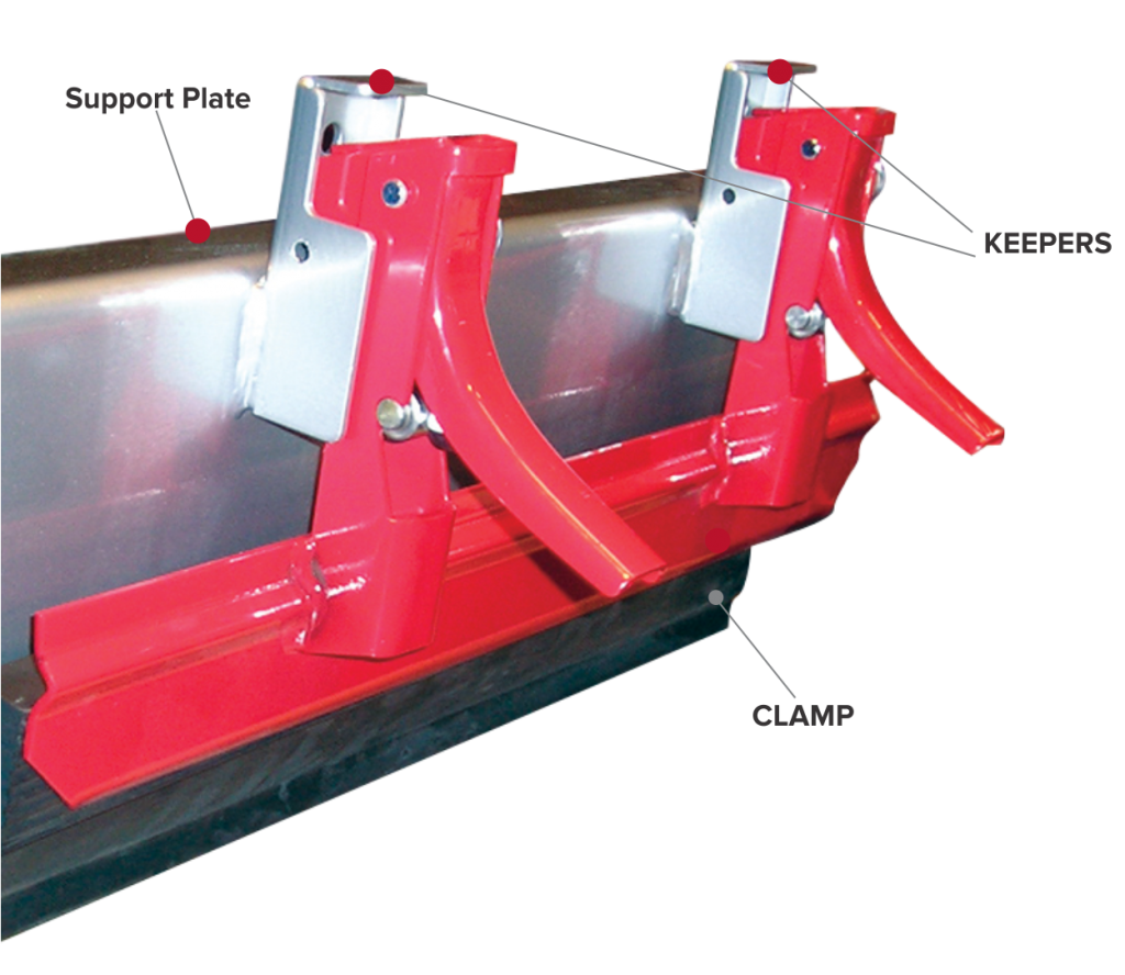 Standard Double Clamp-Mount® Conveyor Skirtboard Sealing System | ASGCO