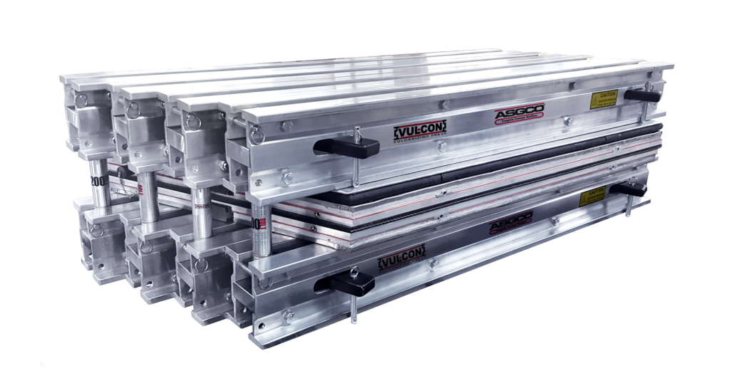Vul-Con® Sectional Vulcanizing Press | ASGCO | Vulcanizing Presses | ASGCO