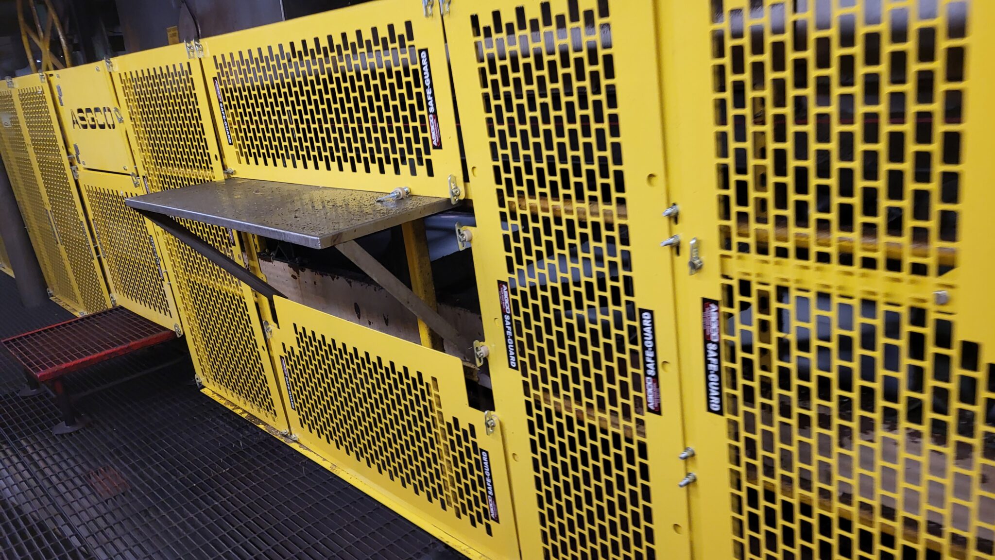 Safe-Guard® Modular Conveyor Flat Guard - ASGCO