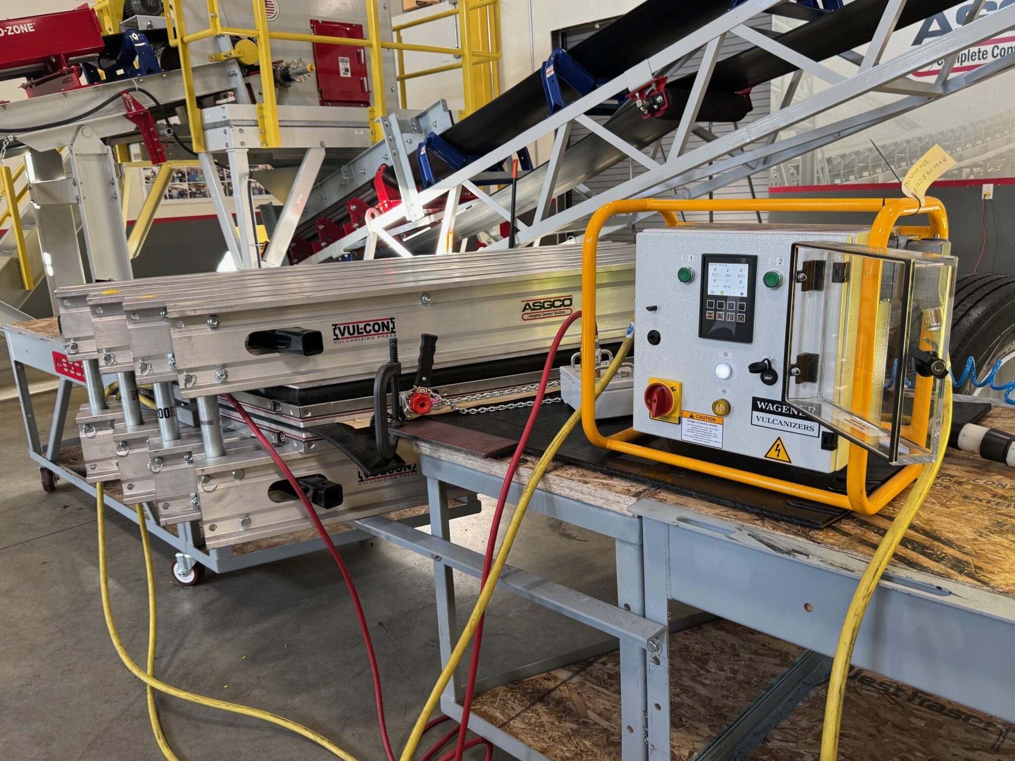 Vul-Con® Sectional Vulcanizing Press - ASGCO