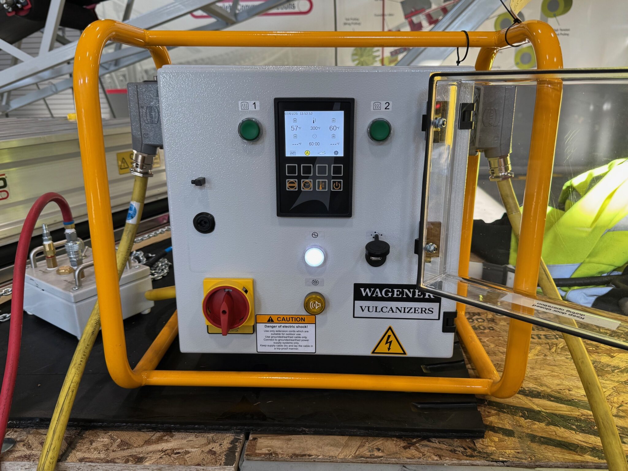 Vul-Con® Sectional Vulcanizing Press - ASGCO