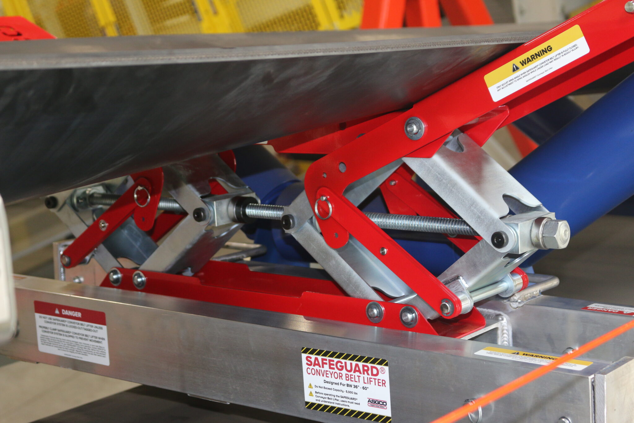Safe-Guard® Conveyor Belt Lifter - ASGCO