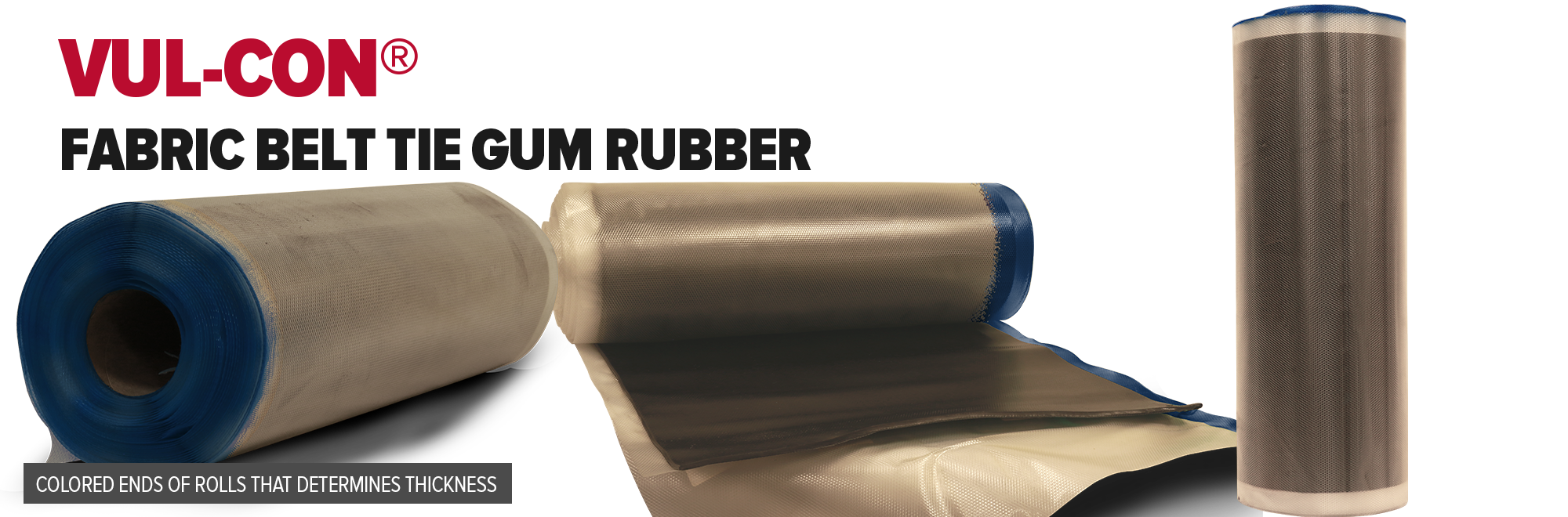 Vul-Con® Fabric Conveyor Belt Tie Gum Rubber | ASGCO | ASGCO